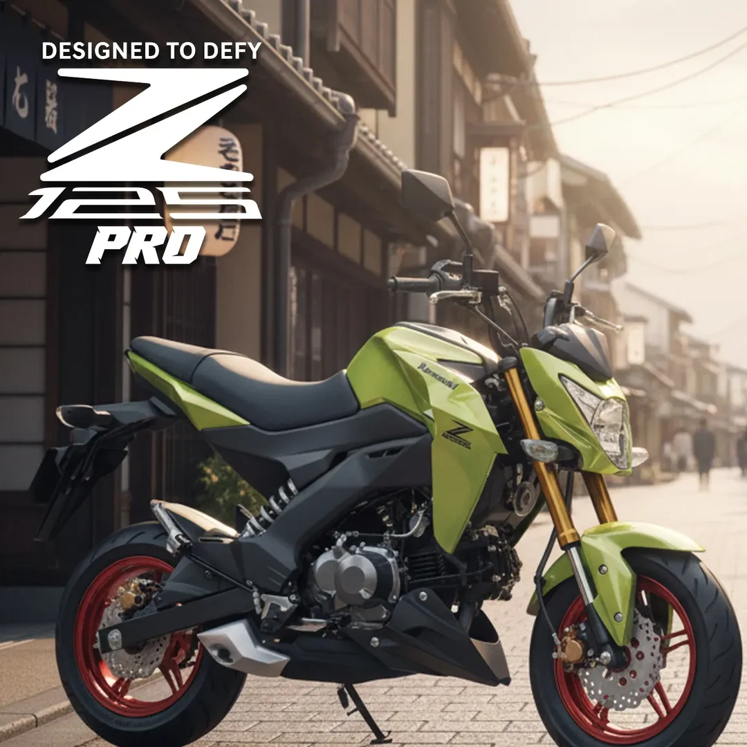 Kawasaki Z125 PRO: Designed to Defy, Si Kecil yang Bertenaga Besar